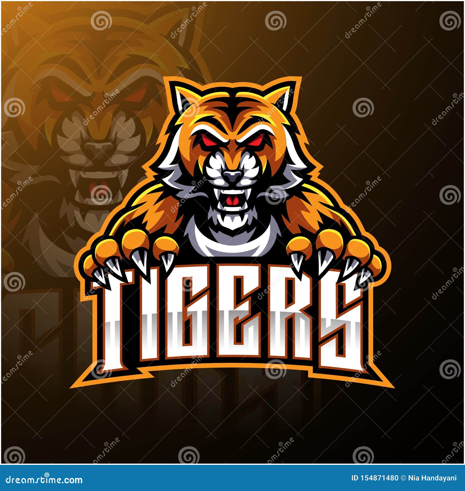 Tiger Mascot Logos