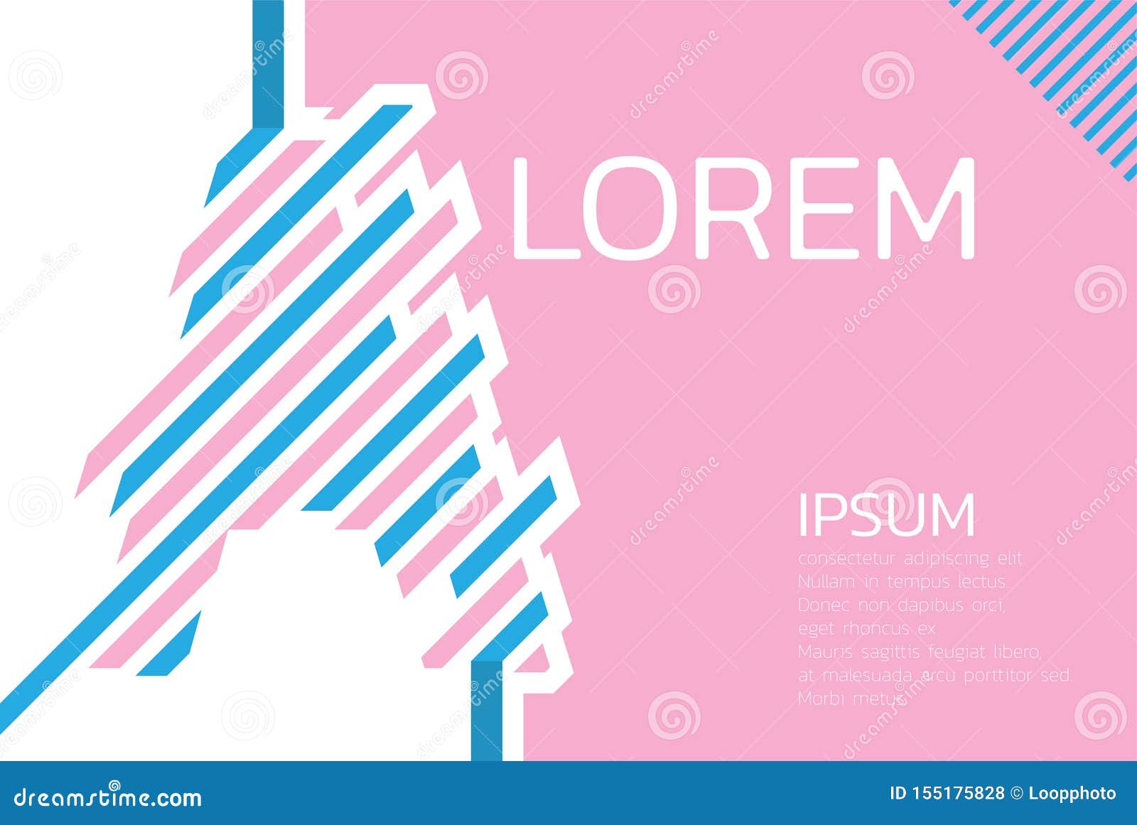 A Letter on Label. Space Photo and Text Stock Vector - Illustration of ...