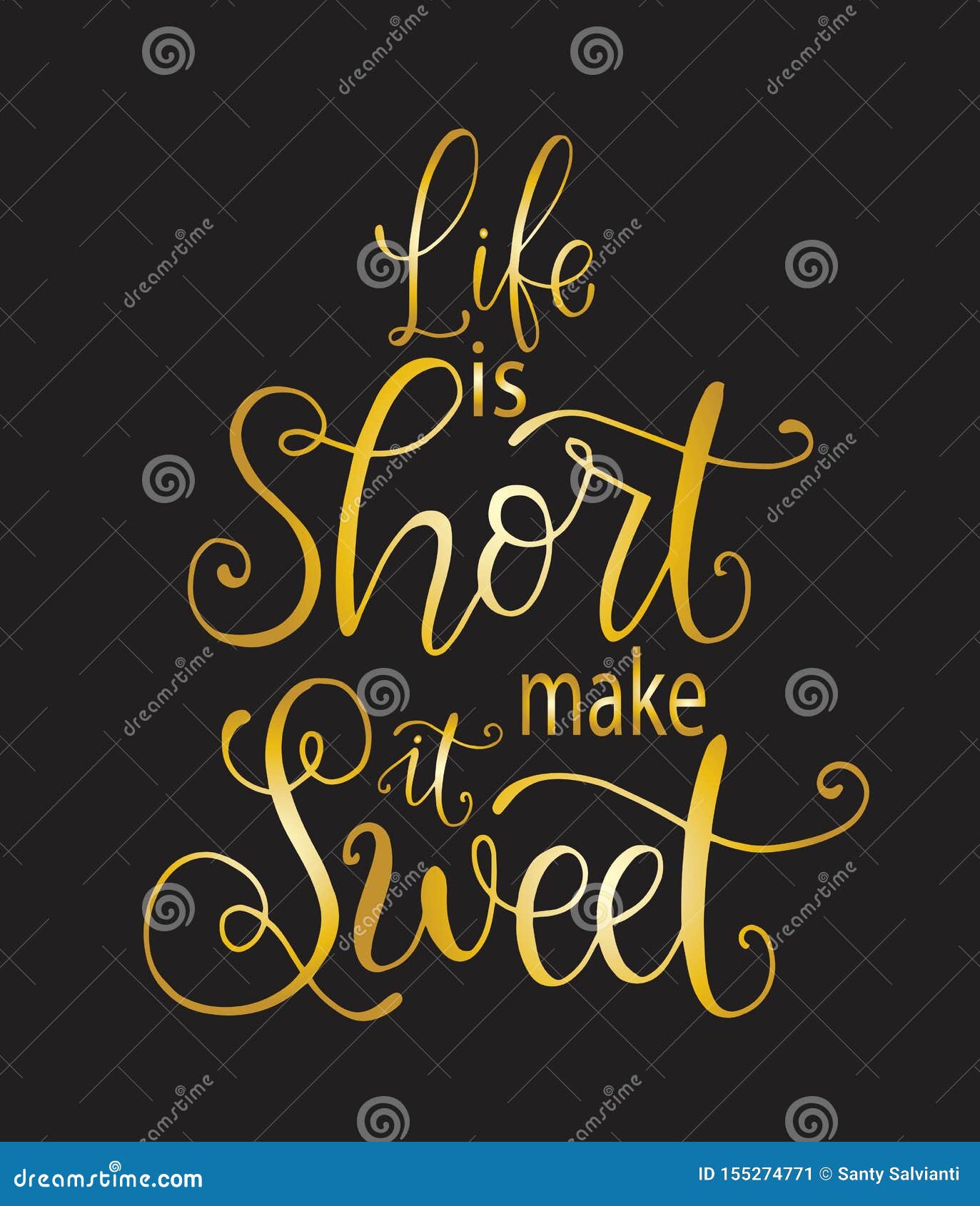 Hand Drawn Unique Typography Design Element for Greeting Cards ...