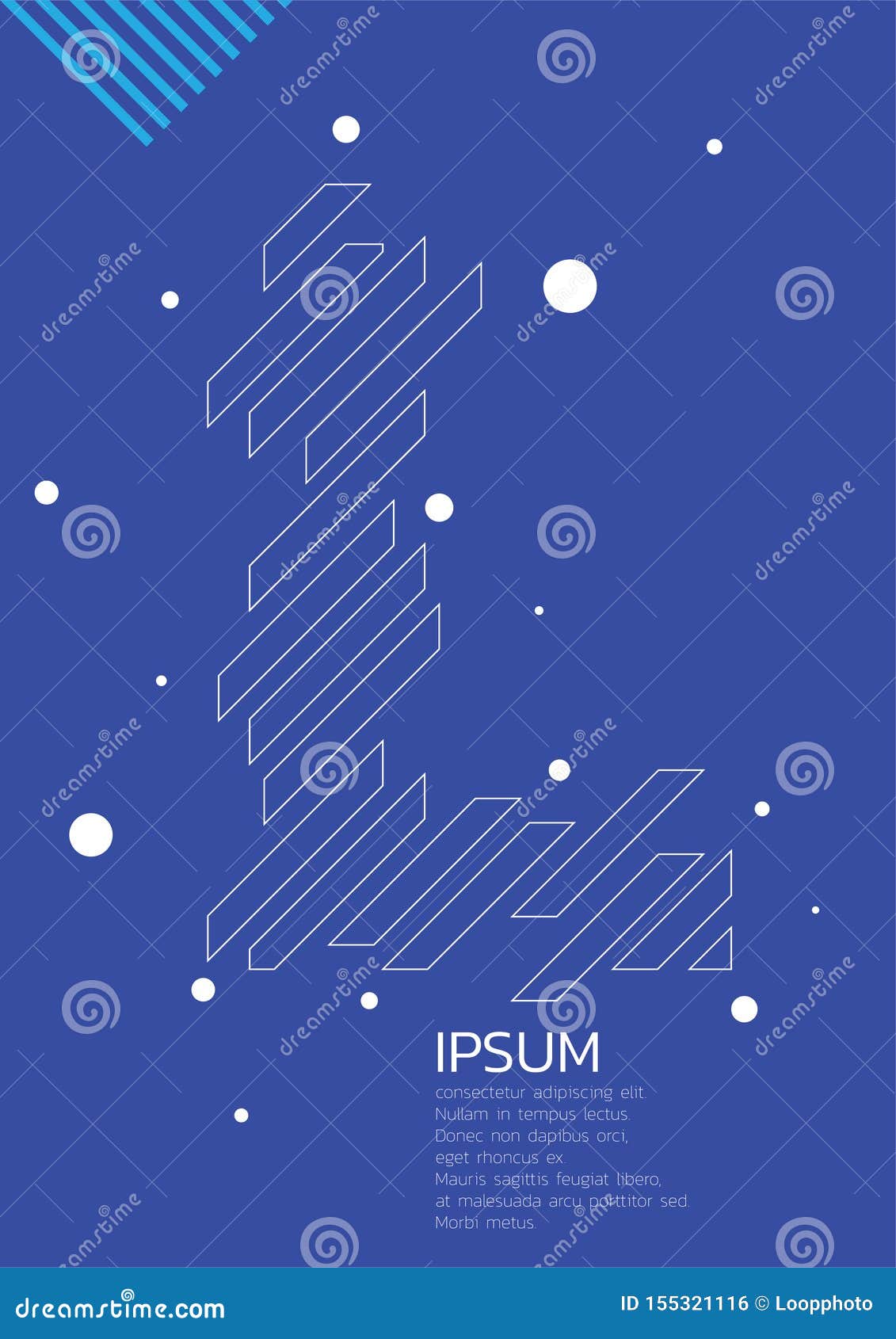 L Template Letter. Space Photo and Text Stock Vector - Illustration of ...
