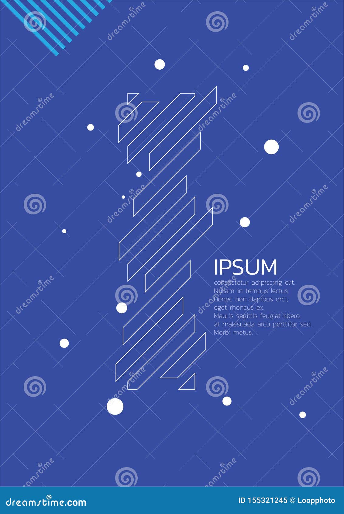 I Template Letter. Space Photo and Text Stock Vector - Illustration of ...