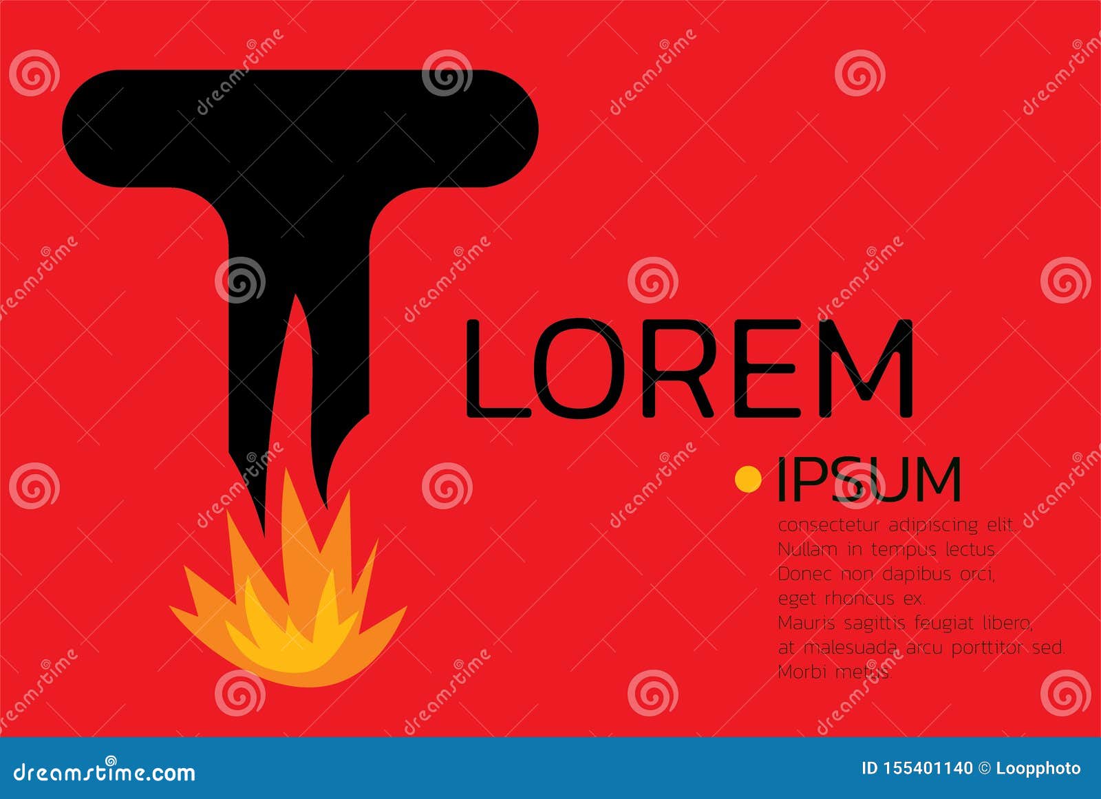 T Letter Label. Space Photo and Text Stock Vector - Illustration of ...