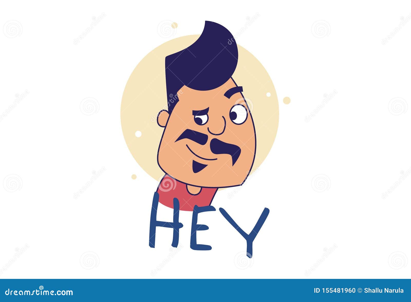 Illustration of Indian Man Sticker Stock Vector - Illustration of shape ...