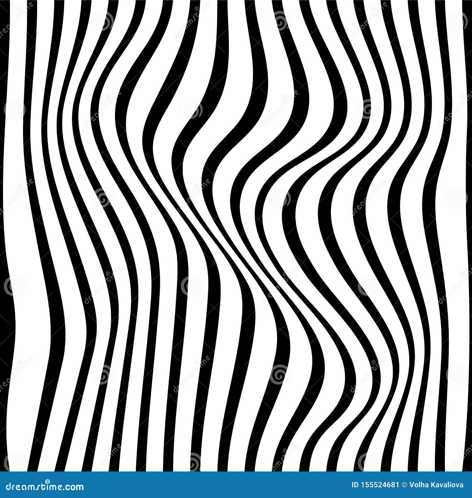 Pattern wavy zebra lines stock vector. Illustration of fashion - 155524681