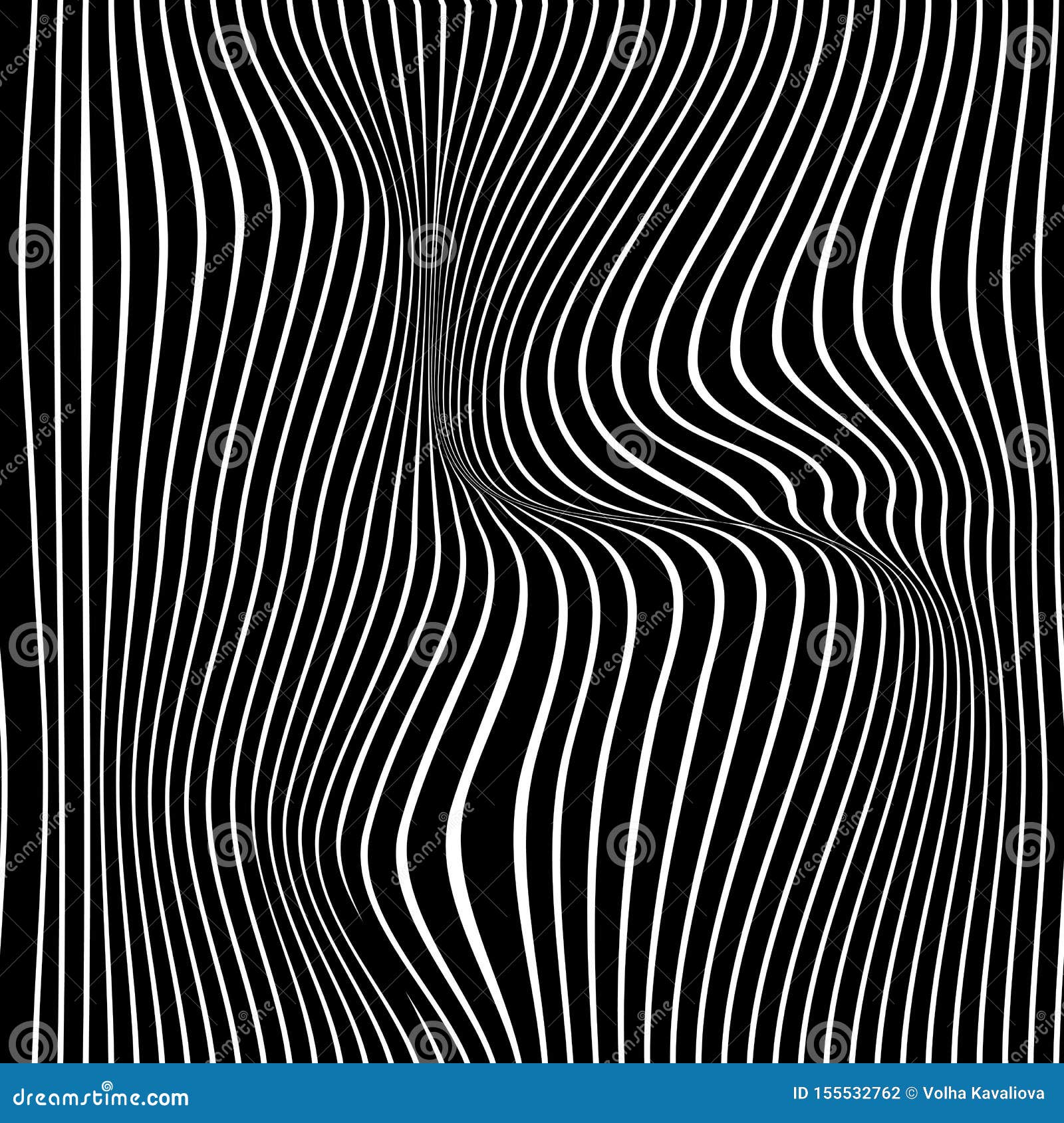 Pattern wavy zebra lines stock vector. Illustration of nature - 155532762