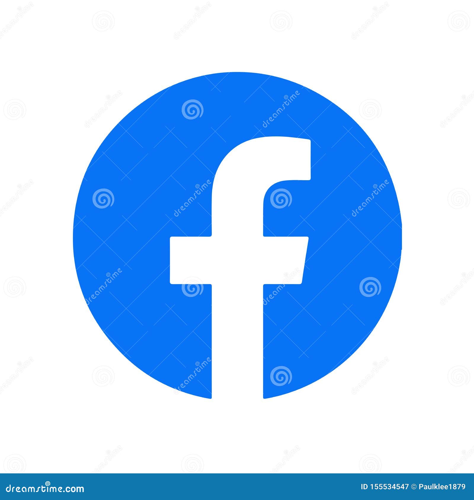 Facebook Logo Printed on Paper. Editorial Photography - Illustration of ...