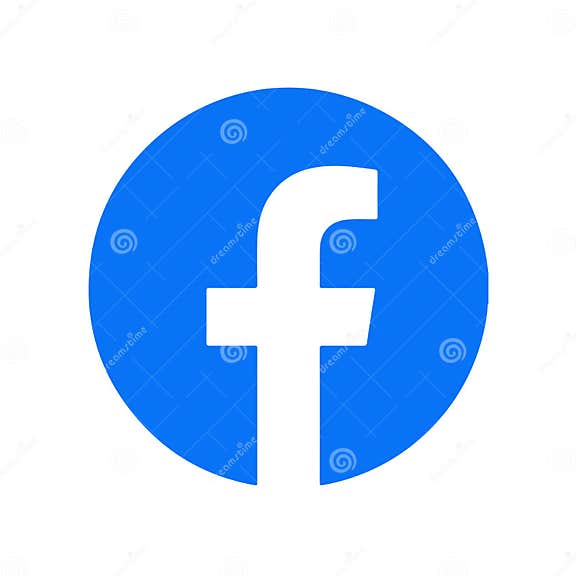 Facebook Logo Printed on Paper. Editorial Photography - Illustration of ...