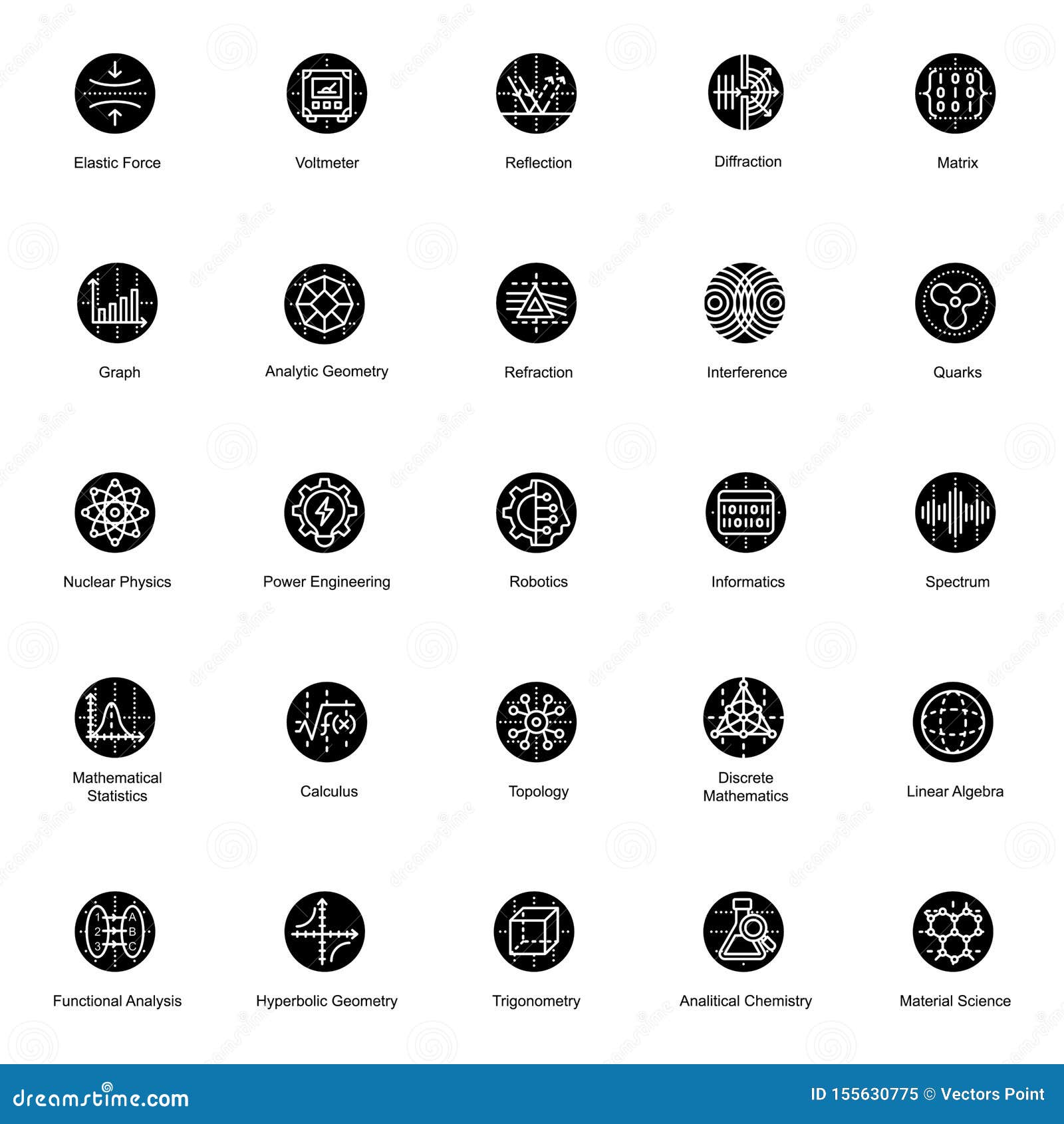 Abstract Solid Vectors stock vector. Illustration of glyph - 155630775