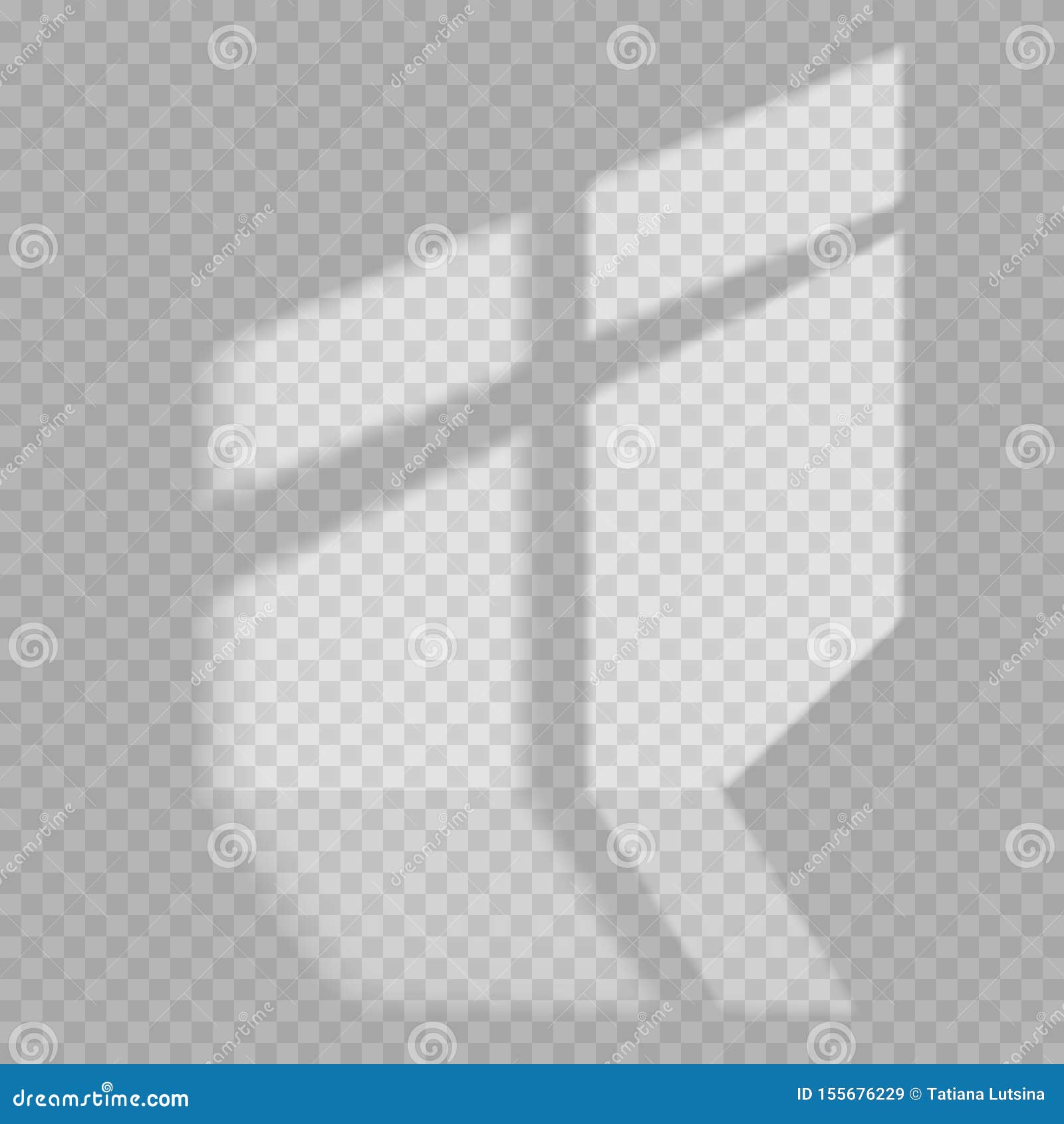 Window Light And Shadow Realistic Grey Decorative Background ...