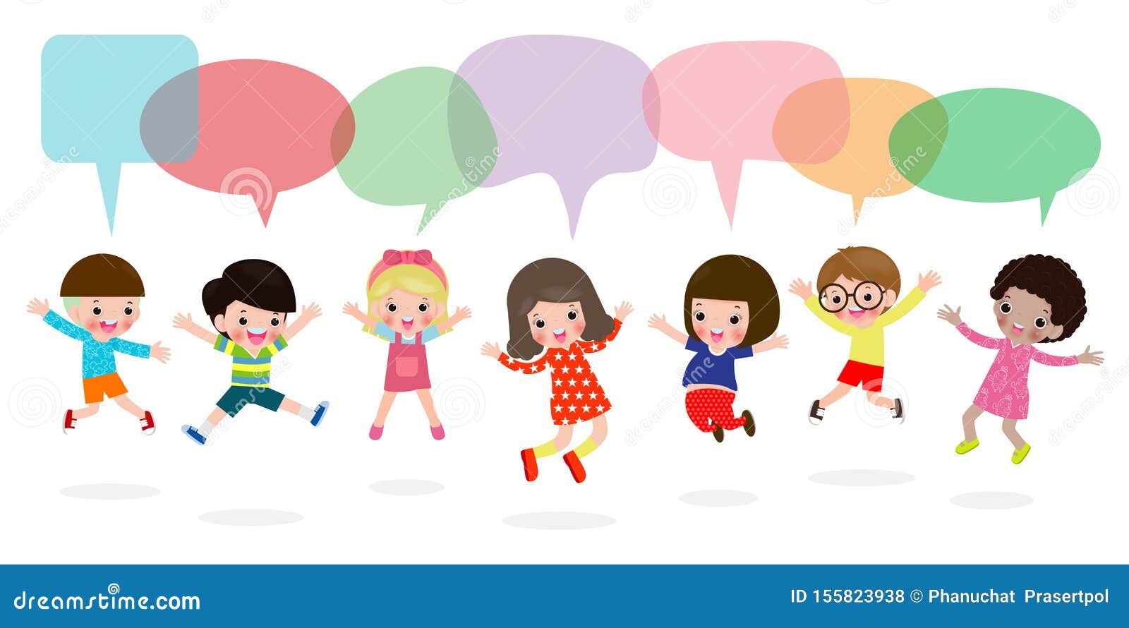 Child Talking With Difficulty Vector Cartoon Illustration ...