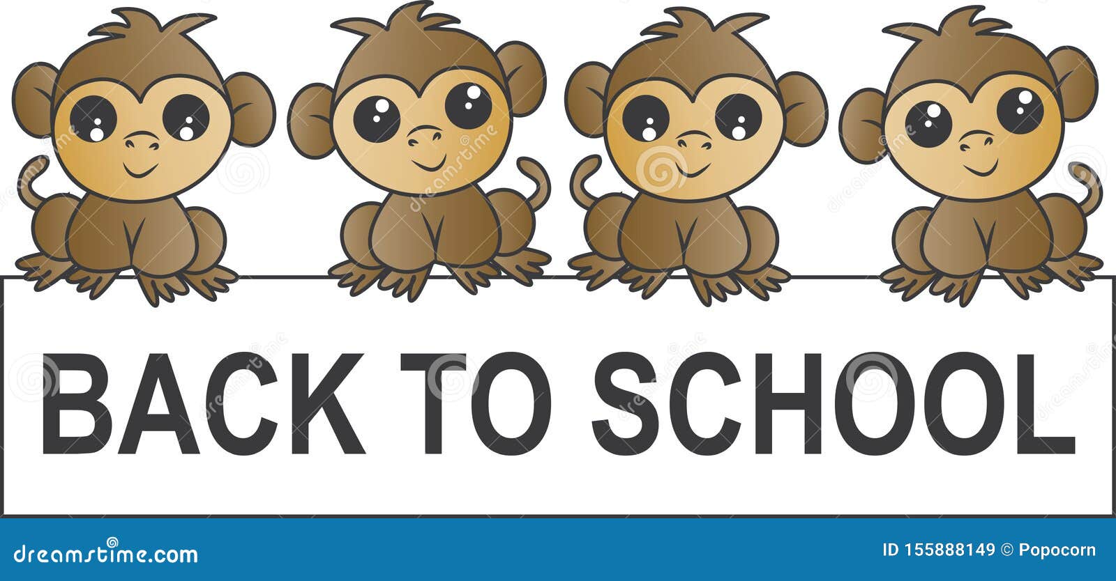 Back To School Header or Banner Stock Illustration - Illustration of ...