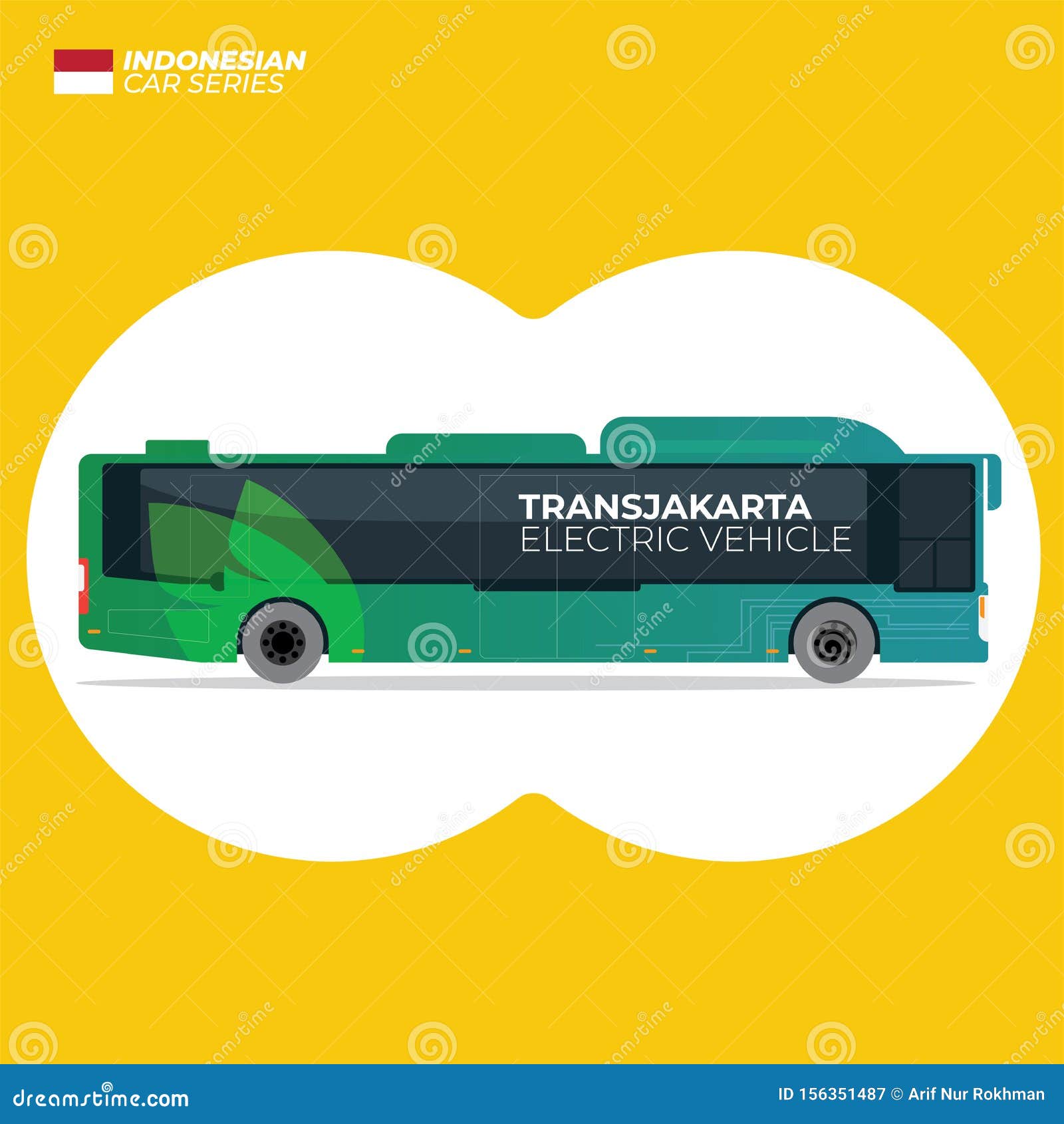Bis Transjakarta Vector Stock Photography | CartoonDealer.com #226919672