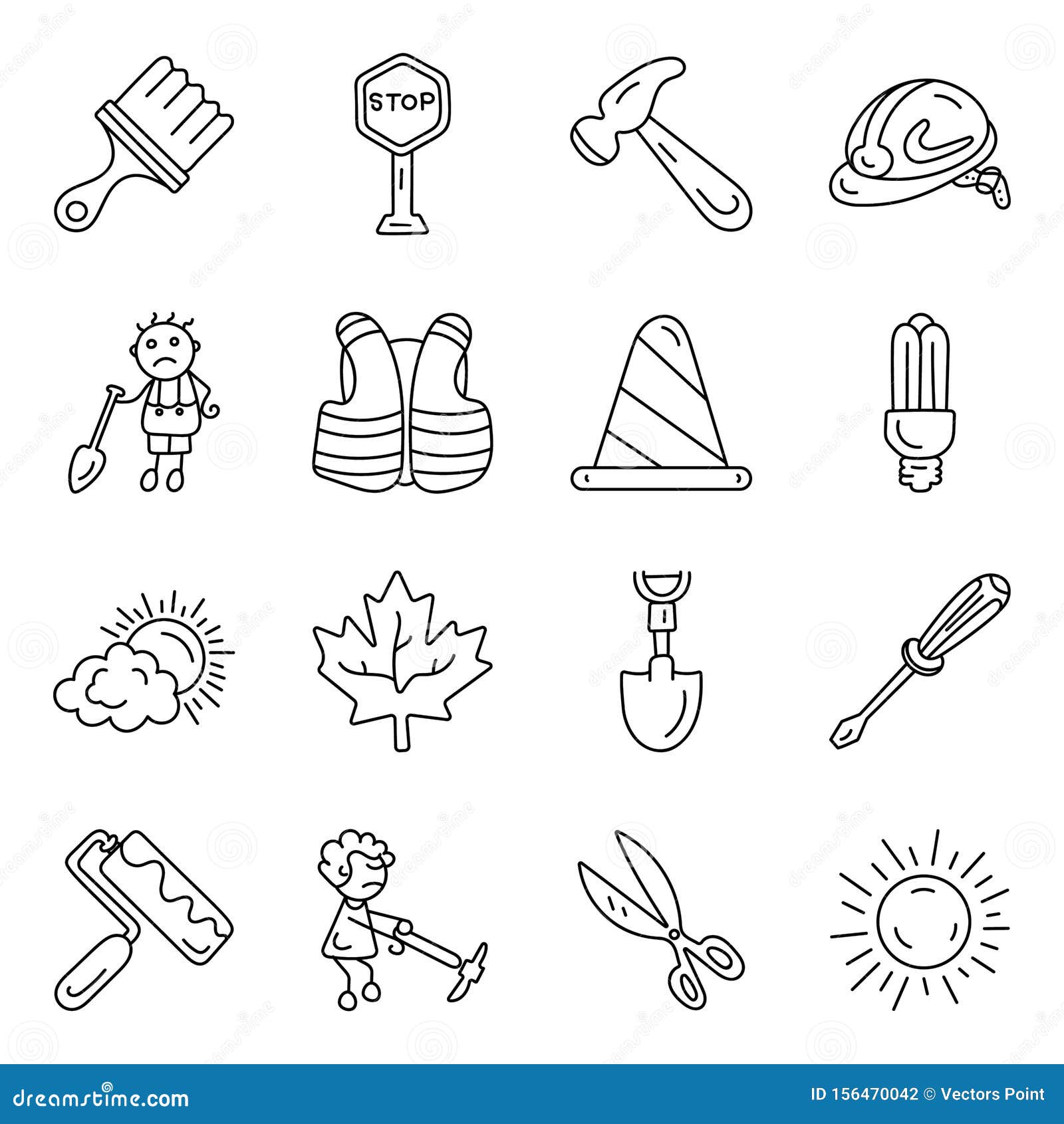 Special Days Hand Drawn Vectors Pack Stock Vector - Illustration of ...