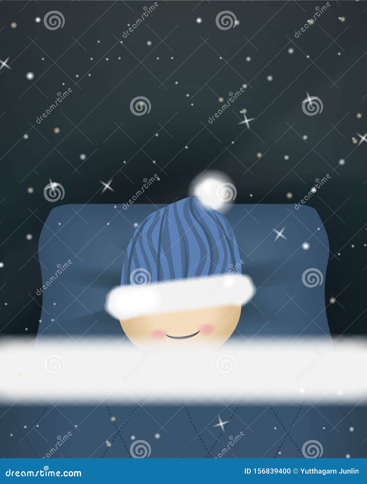 Baby Sweet Dream and Goodnight Art - Vector Stock Vector - Illustration ...