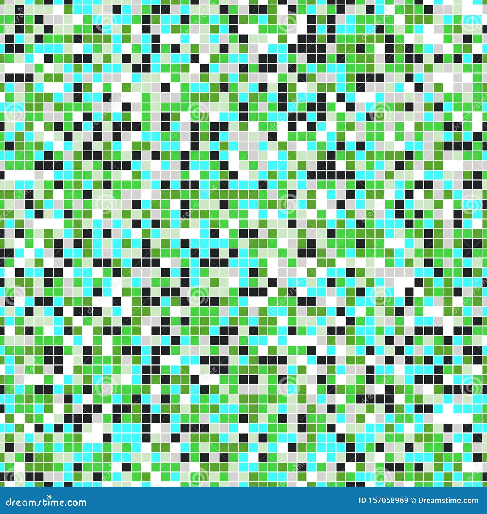 Seamless pixel pattern stock vector. Illustration of retro - 157058969