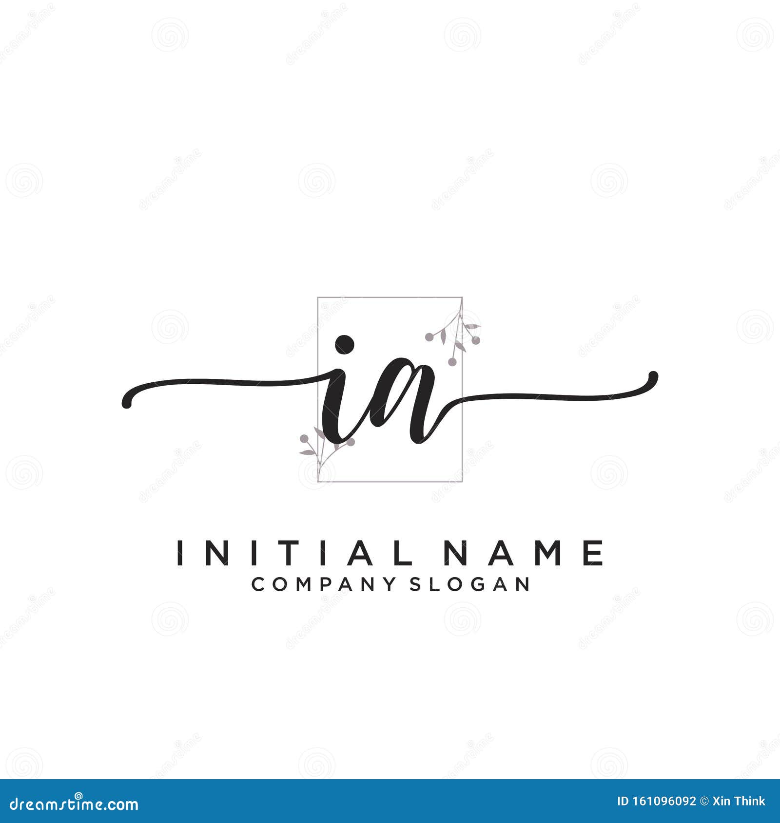 IA Beauty Vector Initial Logo, Handwriting Logo of Initial Signature ...