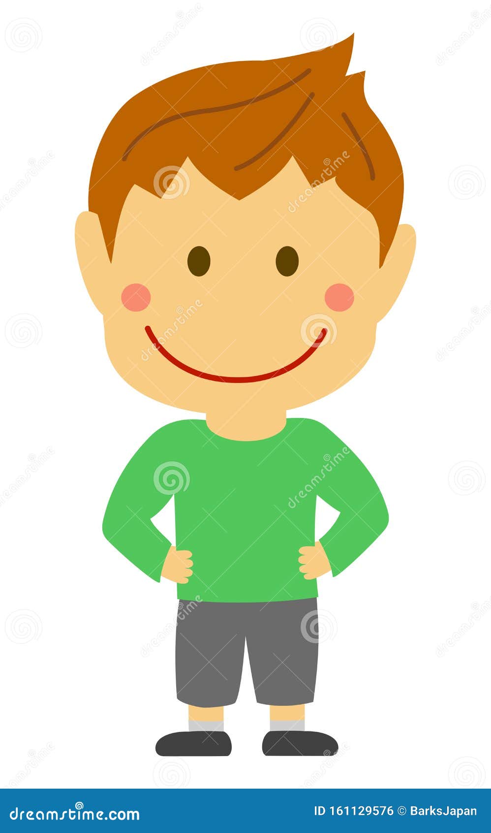 Cartoon Deformed Male Person Vector Illustration | CartoonDealer.com ...