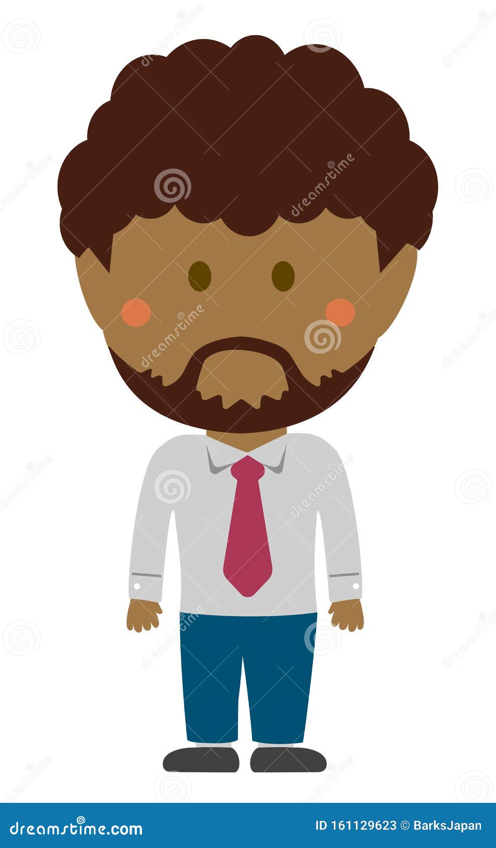 Cartoon Deformed Person Vector Illustration Set | CartoonDealer.com ...