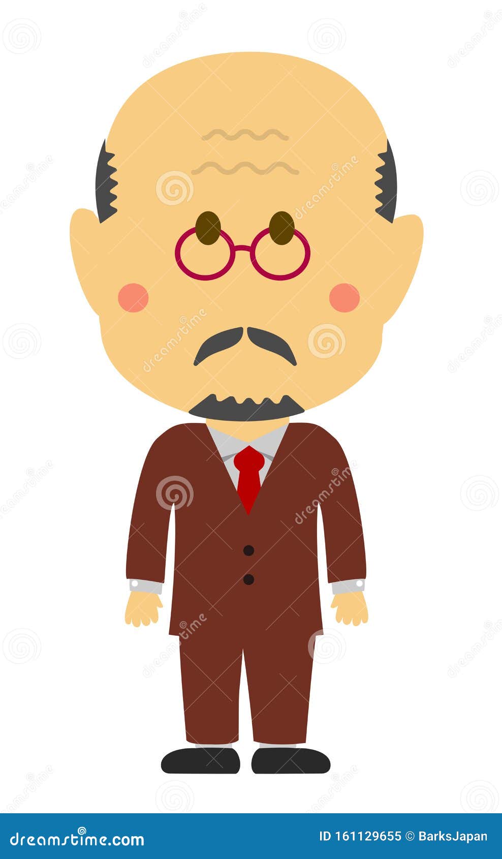 Cartoon Deformed Person Vector Illustration Set | CartoonDealer.com ...