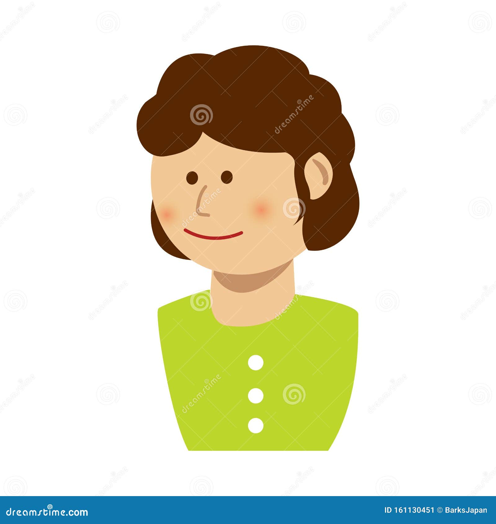 Woman`s Upper Body Illustration Stock Vector - Illustration of high ...
