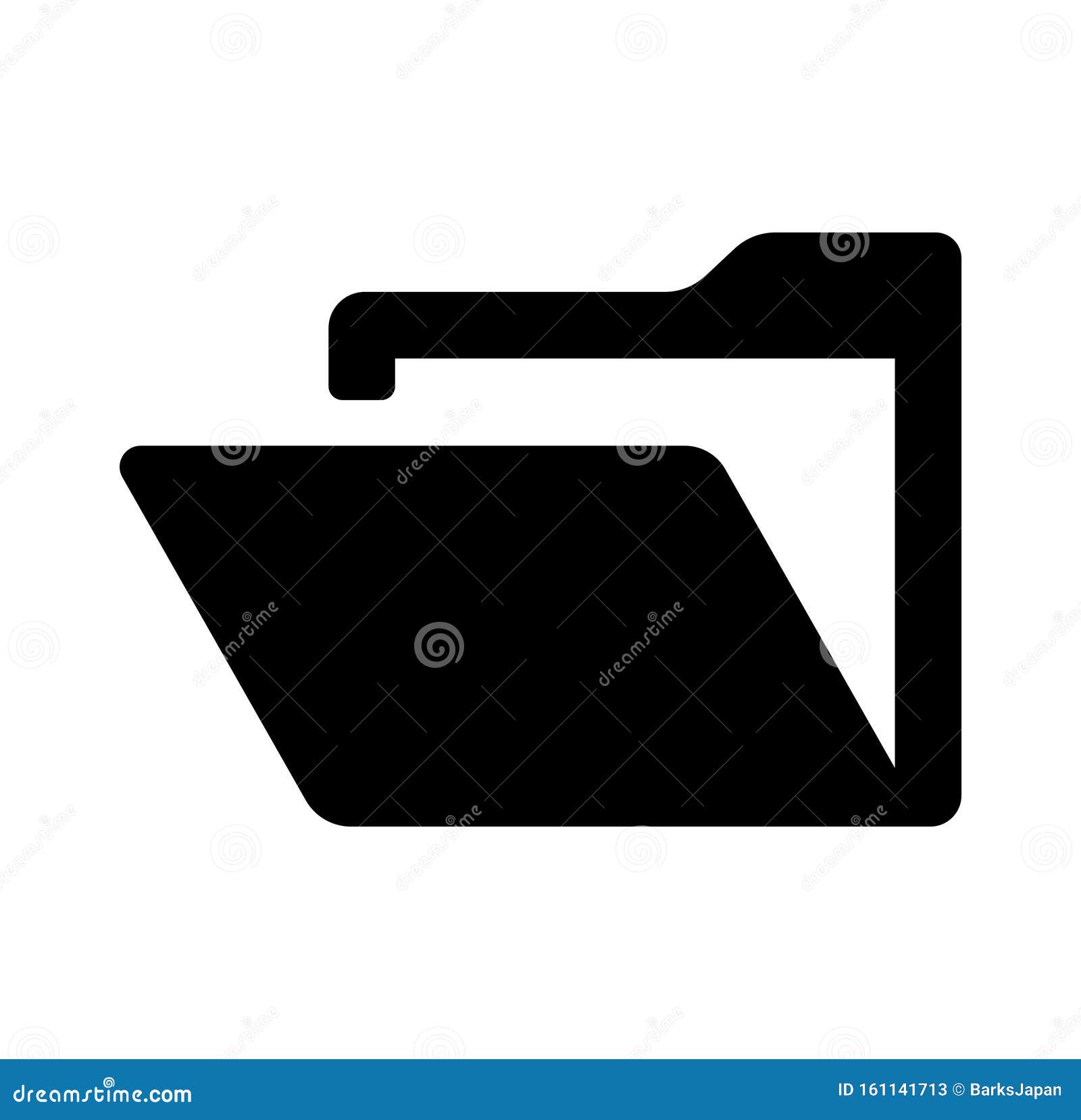 Folder / group icon stock vector. Illustration of vector - 161141713