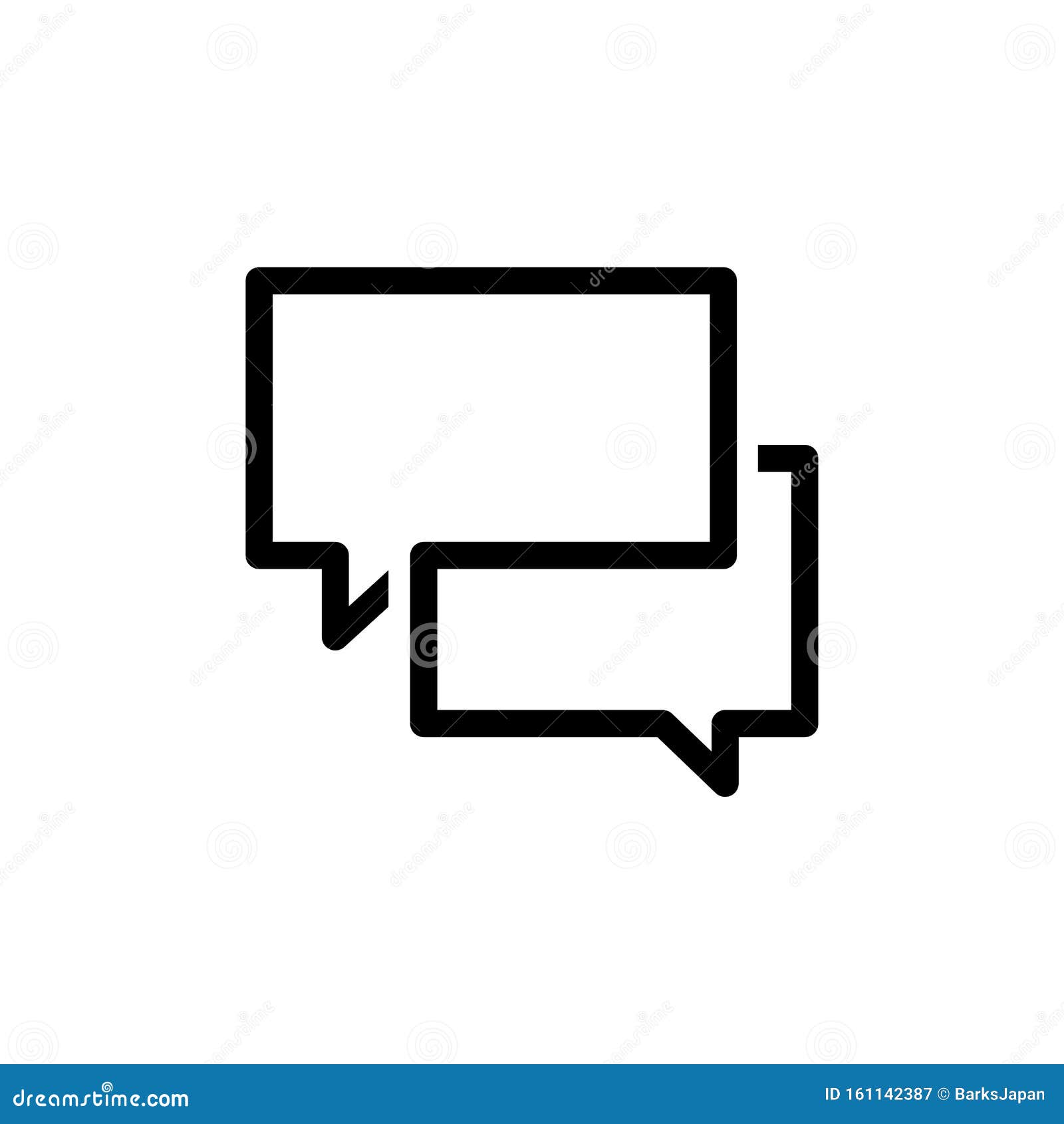 Talking / Meeting / Discussion Icon Stock Vector - Illustration of ...