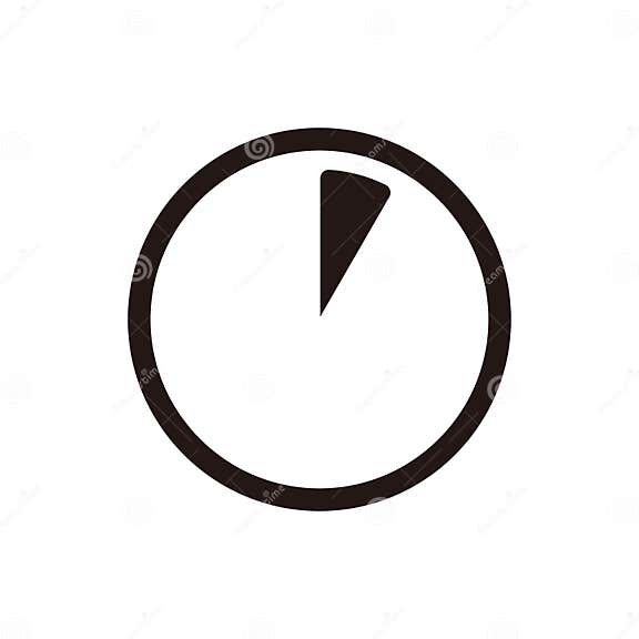 Time Progression / Time Range Icon Stock Vector - Illustration of hour ...