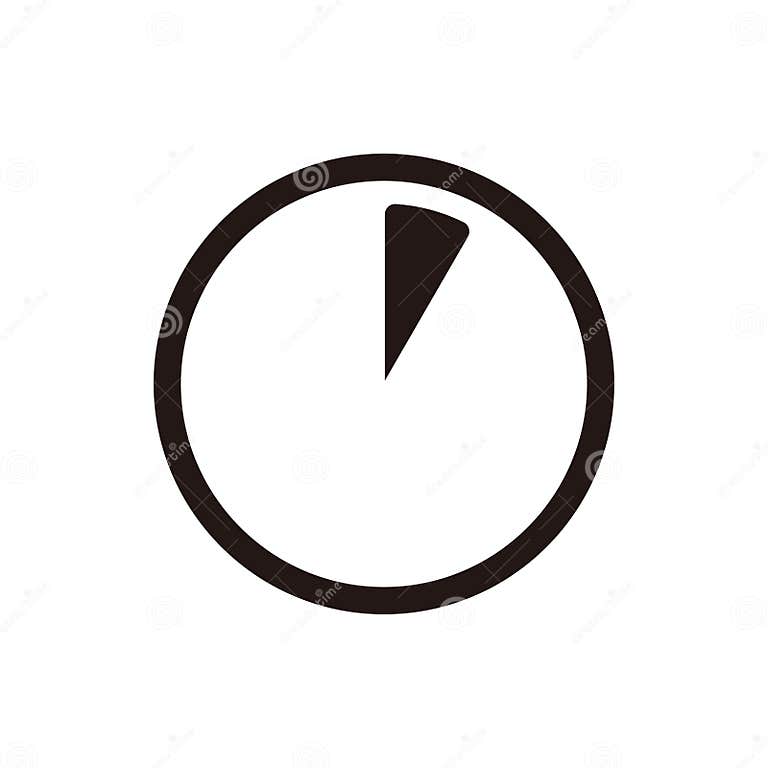 Time Progression / Time Range Icon Stock Vector - Illustration of hour ...