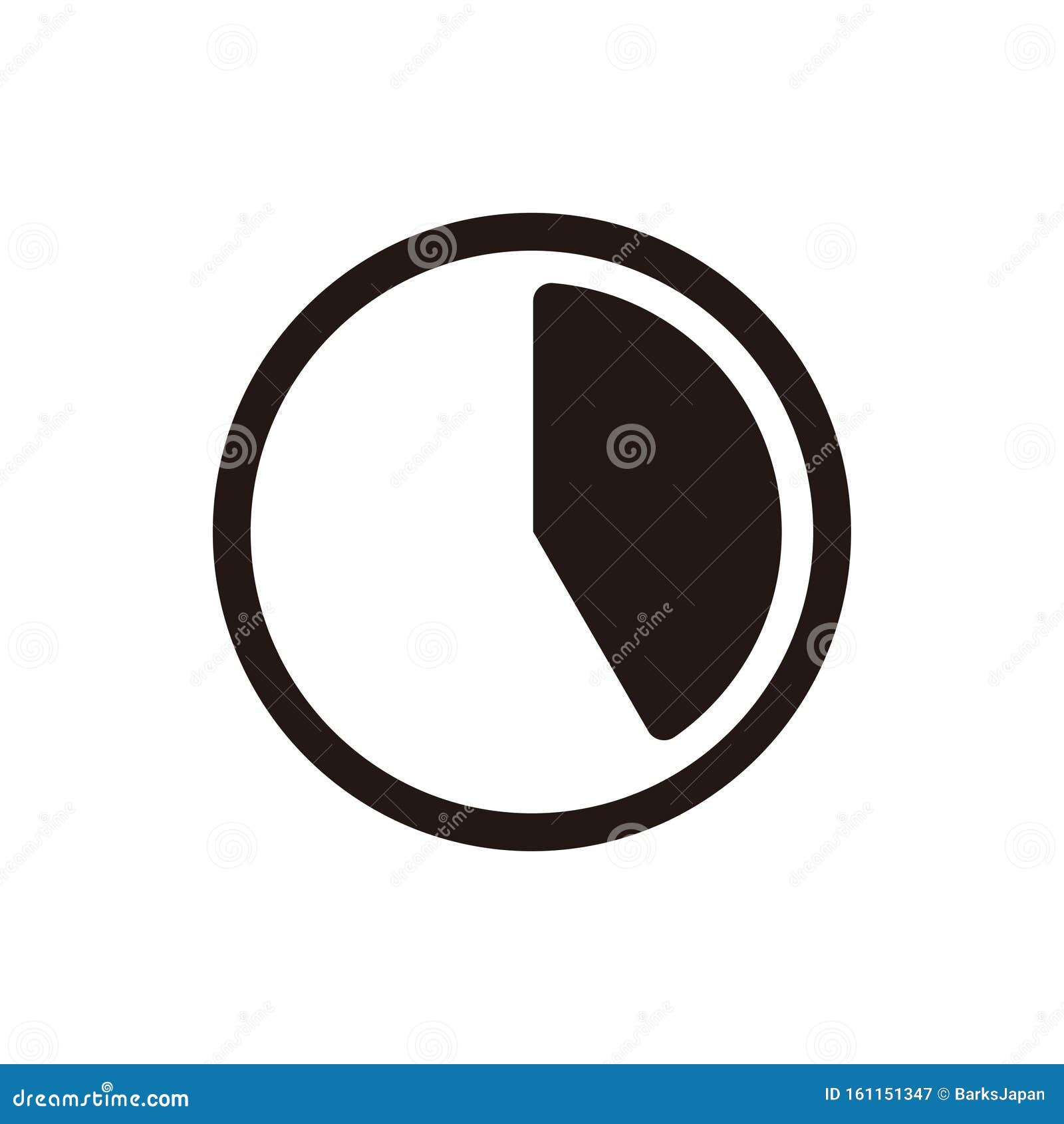 Time Progression / Time Range Icon Stock Vector - Illustration of ...