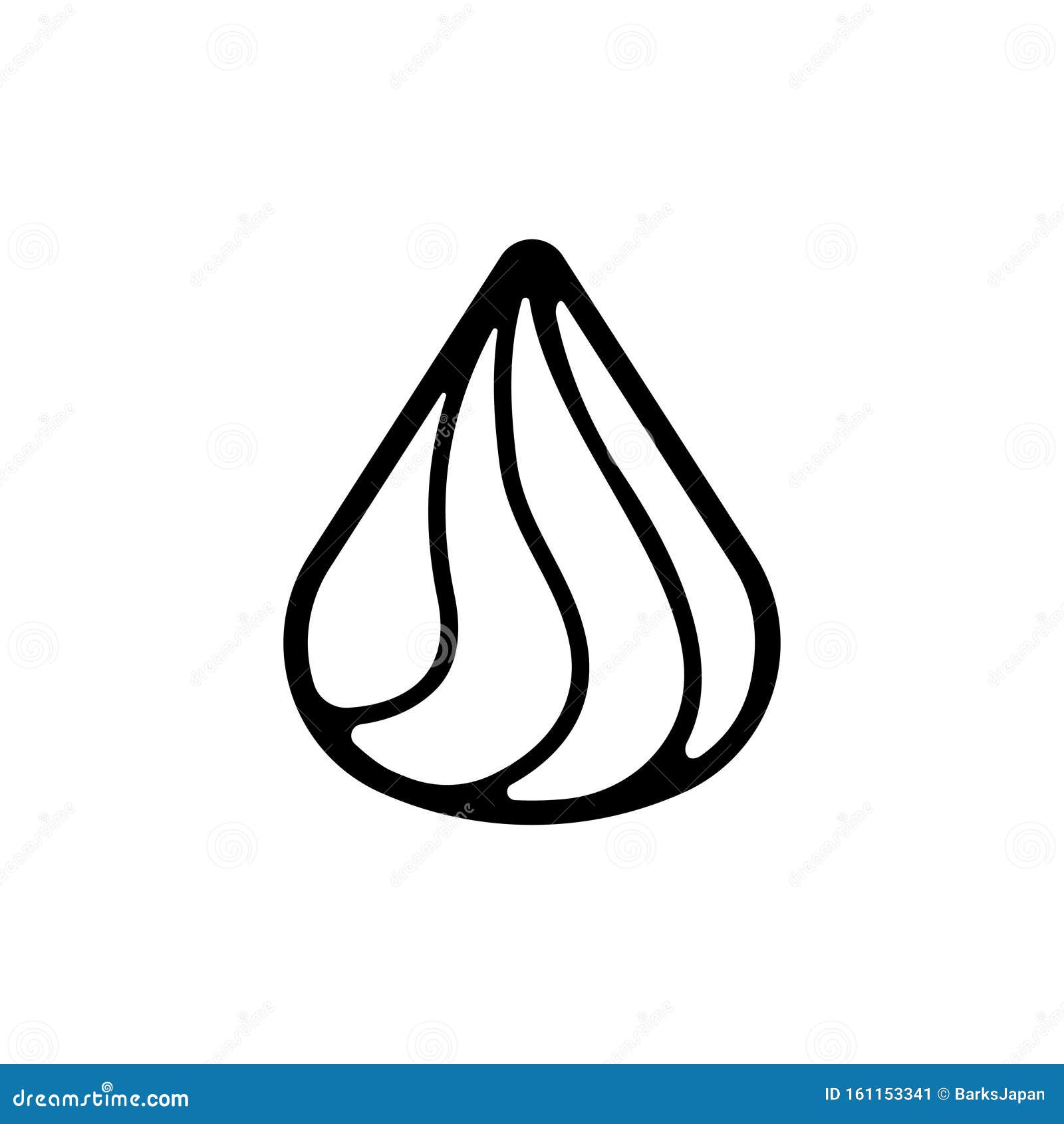 Whipped cream icon stock vector. Illustration of graphic - 161153341