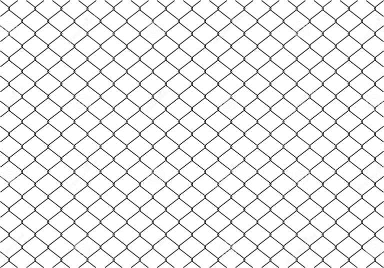 Wire Fence Pattern Illustration Stock Vector - Illustration of chained ...
