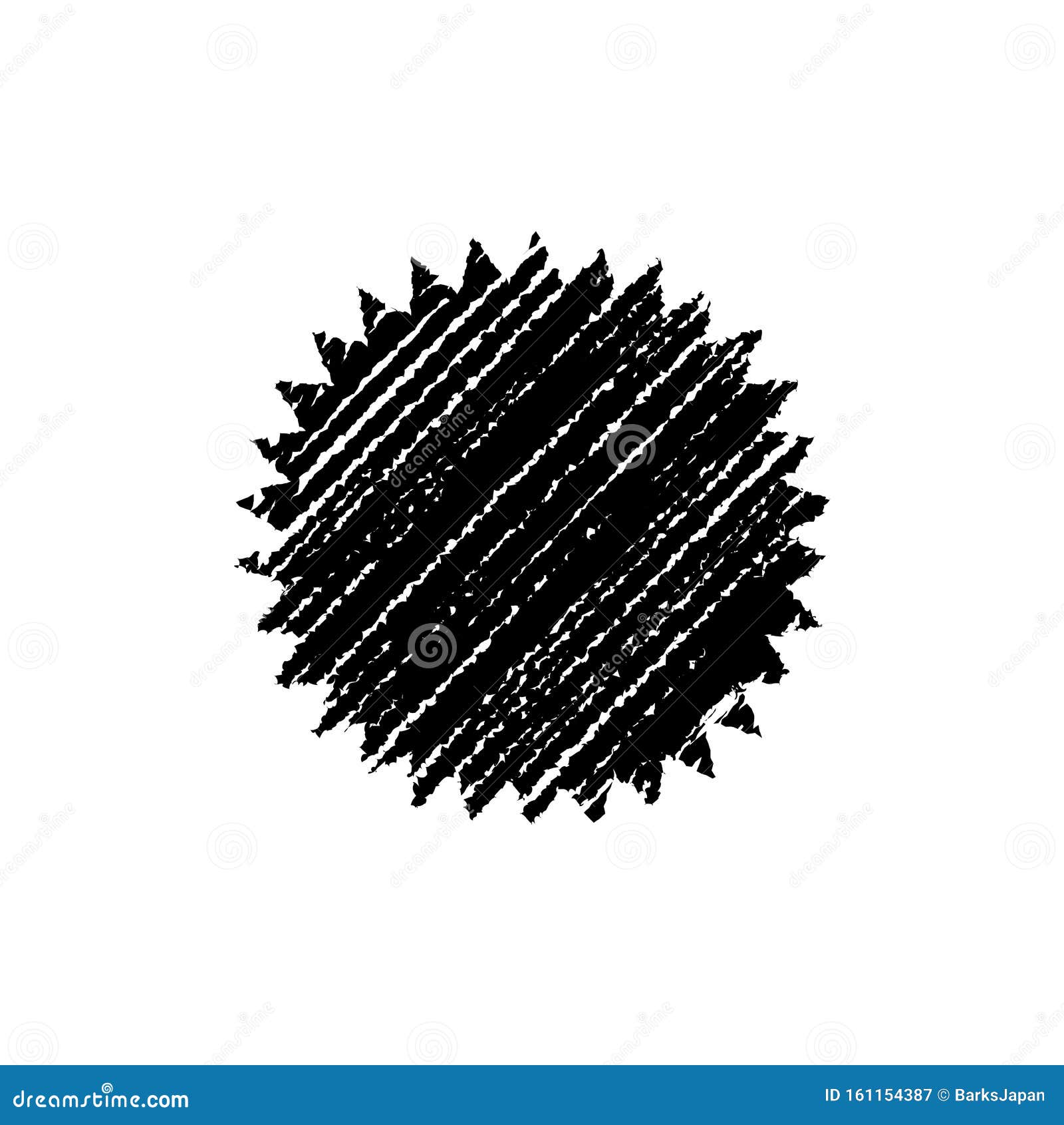 Chalk Drawing Icon / Scream Bubble Stock Vector - Illustration of ...