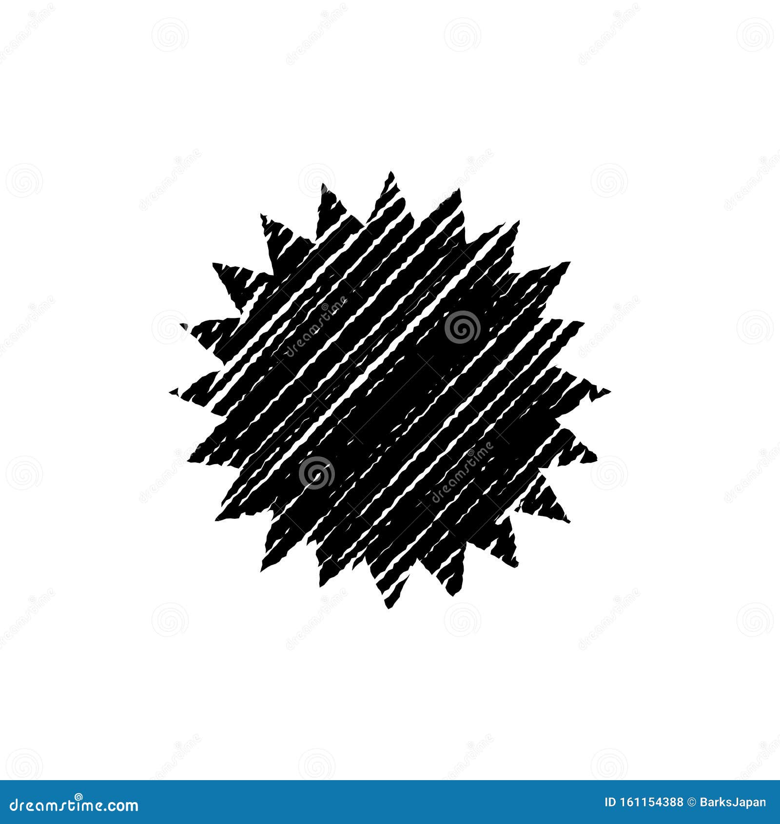 Chalk Drawing Icon / Scream Bubble Stock Vector - Illustration of icon ...