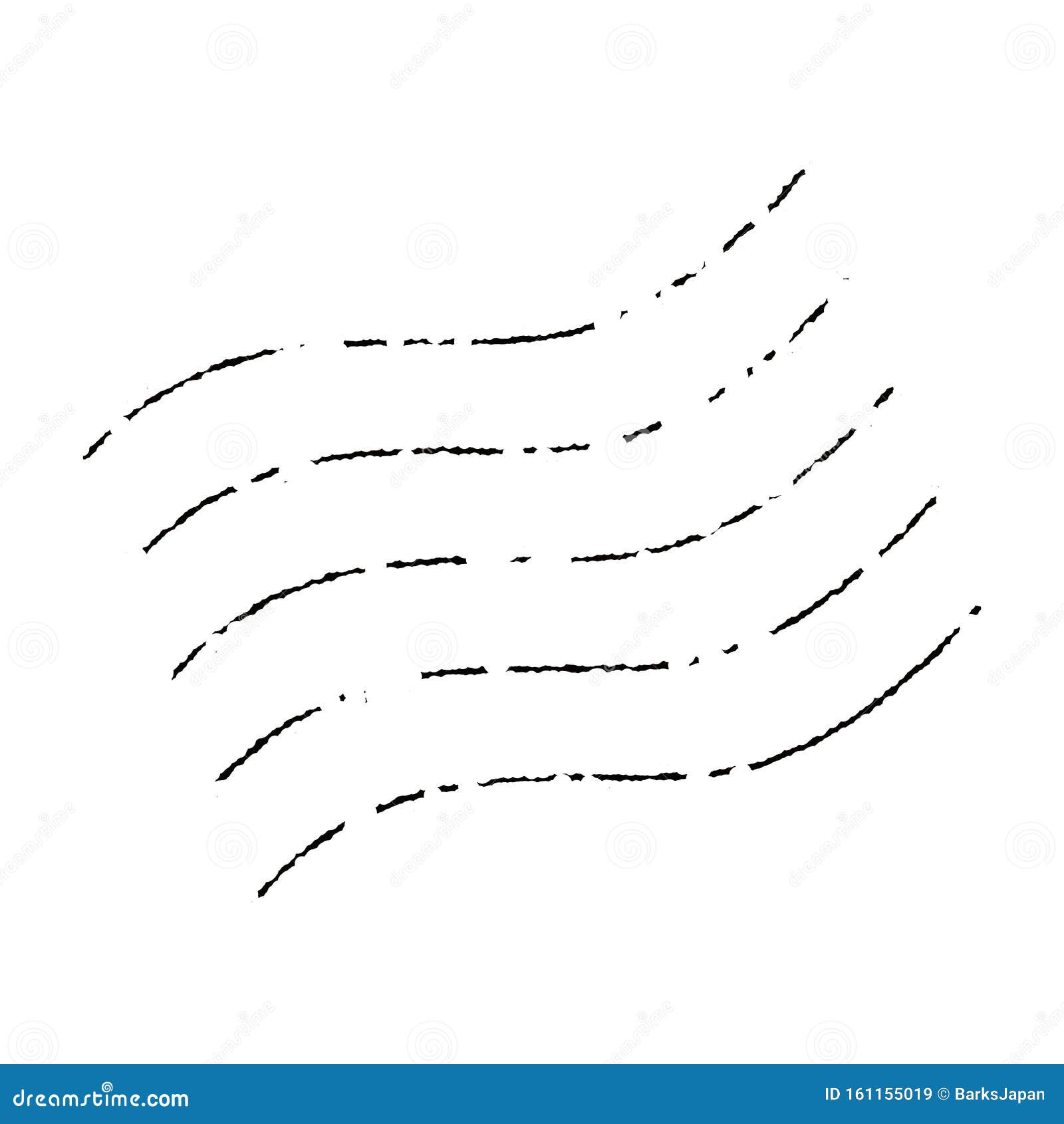 Postmark Stamp Illustration / Black Stock Vector - Illustration of ...