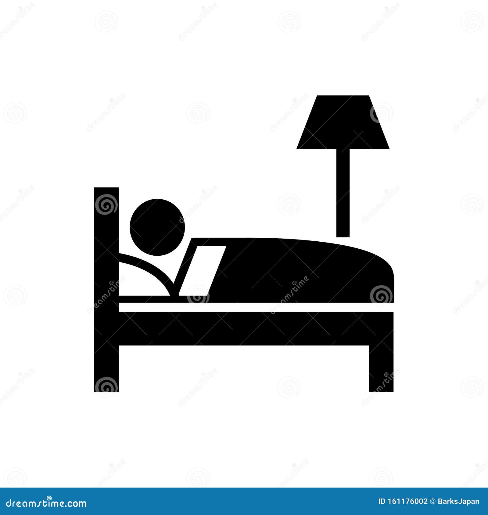 Major Public Information Symbols for Japan / Hotel, Bed, Rest Stock ...