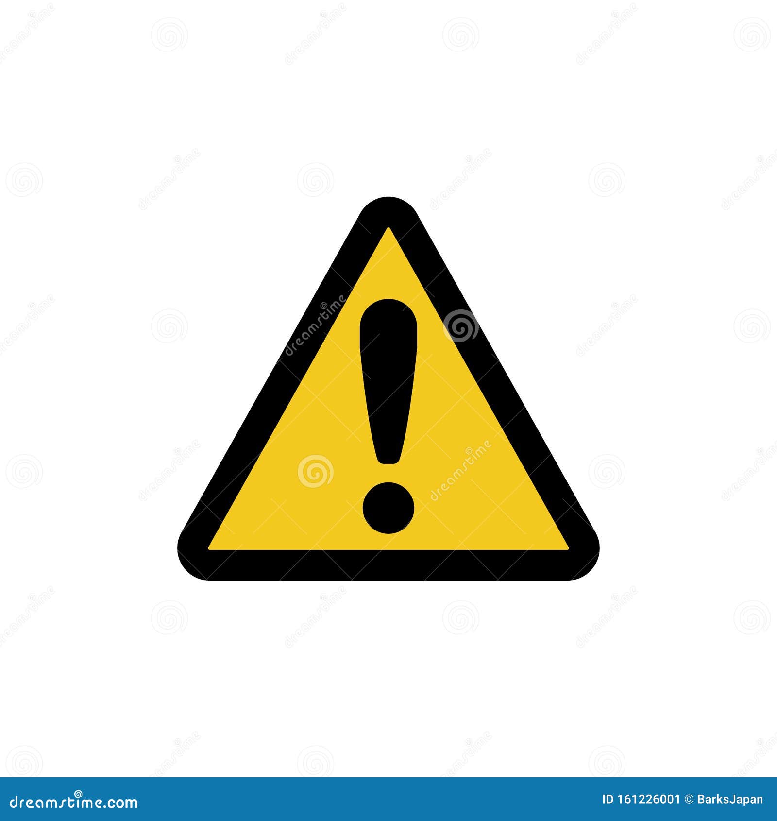 Public Safety Sign Icon / General Caution Stock Vector - Illustration ...