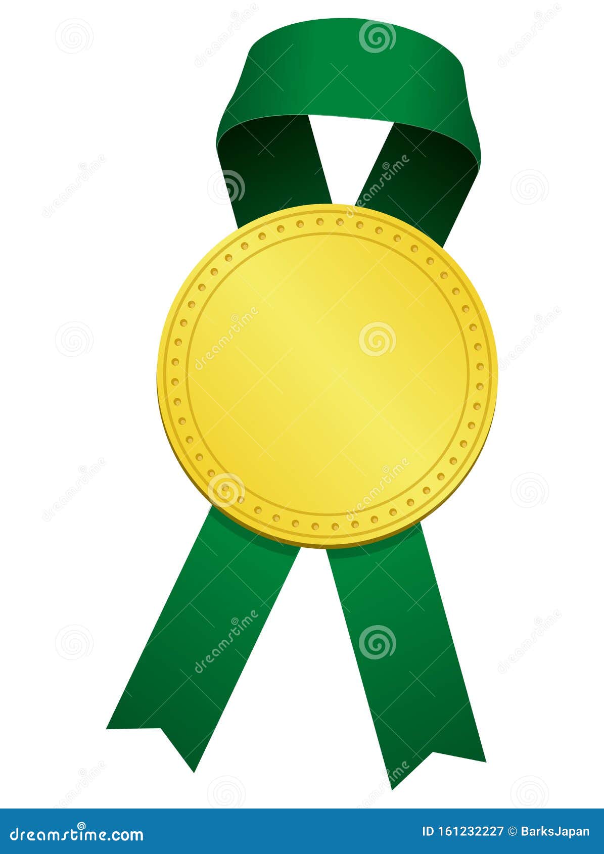 Gold Medal Ribbon Template