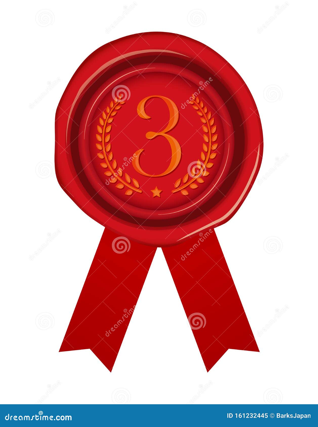 Number One Ranking Badge Vector Illustration | CartoonDealer.com #162899852