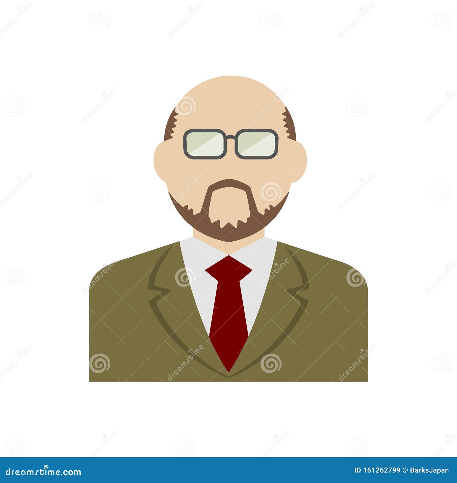 Faceless Business Man Avatar Illustration Stock Vector - Illustration ...