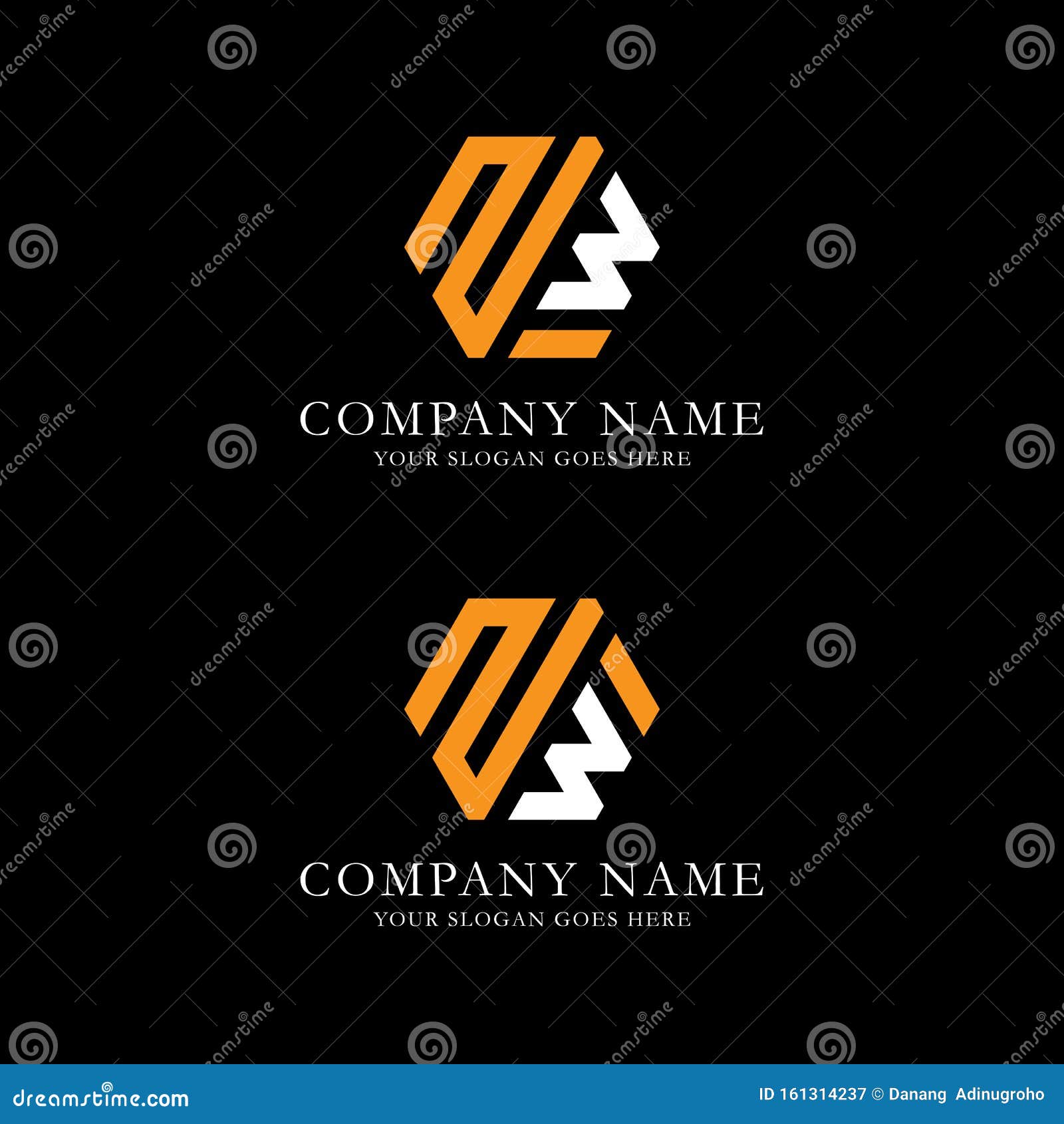 ZW Initial Letter Logo Inspiration, Z Logo Vector with Hexagonal Idea ...