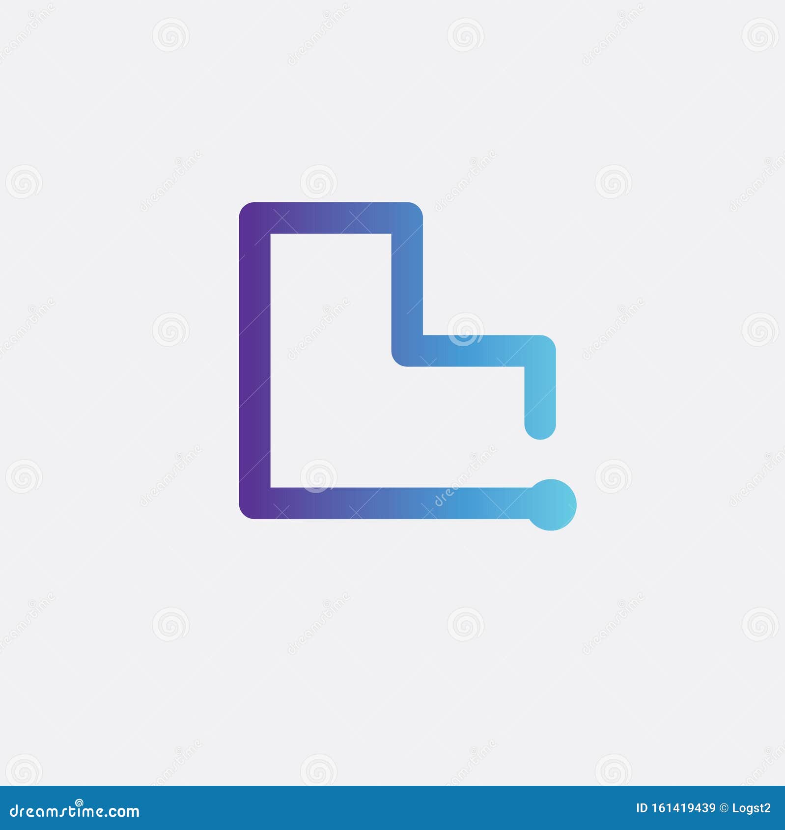 Electronics Vector Icon. Electronics B Letter Logo Stock Vector ...