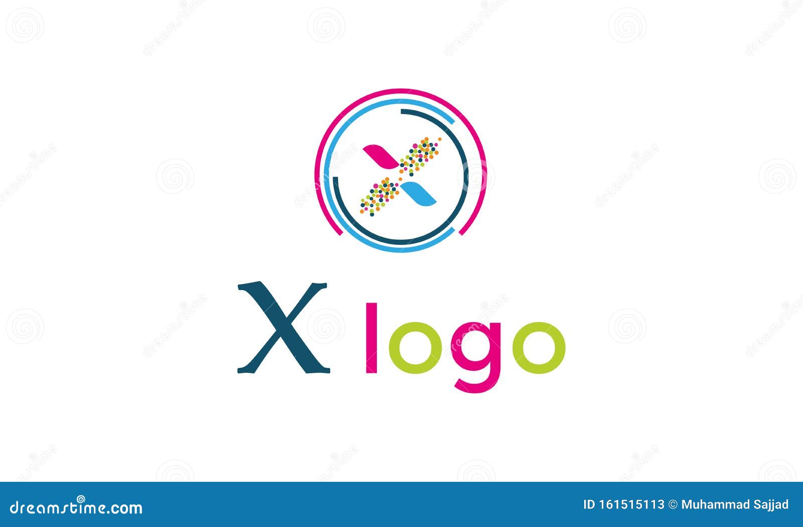 X Word Abstract Logo Icons Design Vector - X Word Creative Company Logo ...