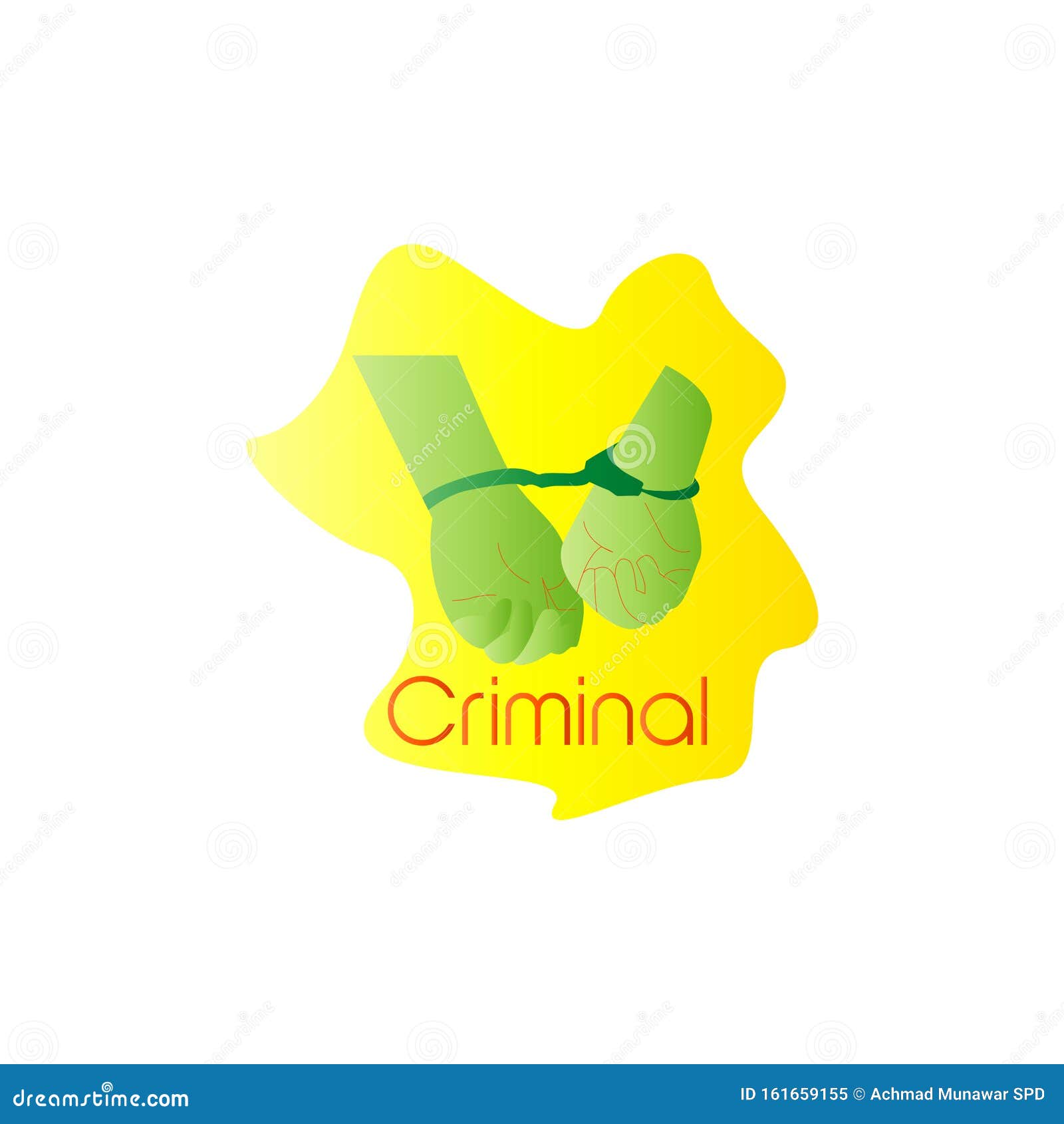 Crime Yellow Tape Frame Set. Empty Border Collection With Police Strip ...