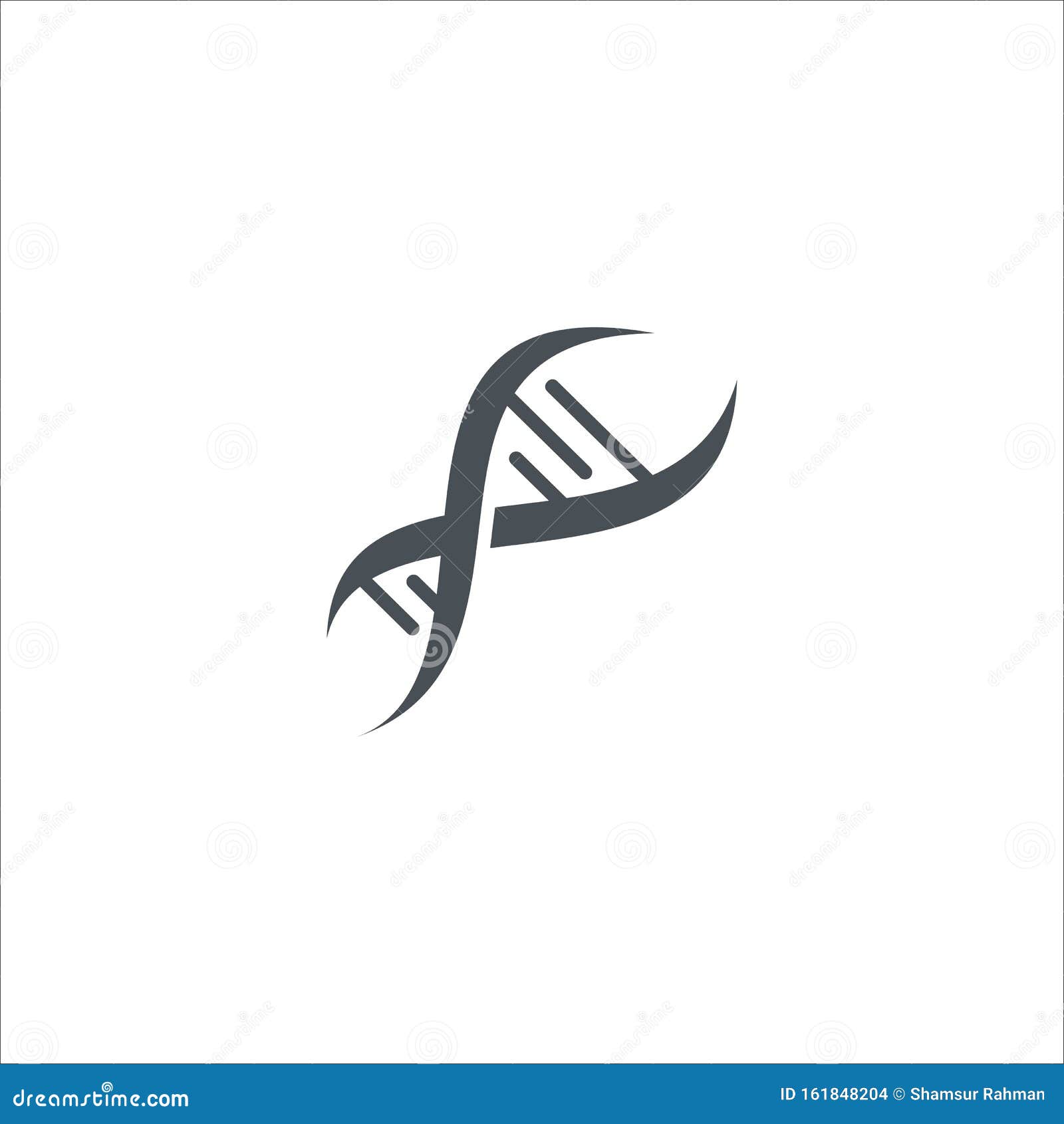DNA Helix Logo Template. Genetics Vector Design. Biological ...