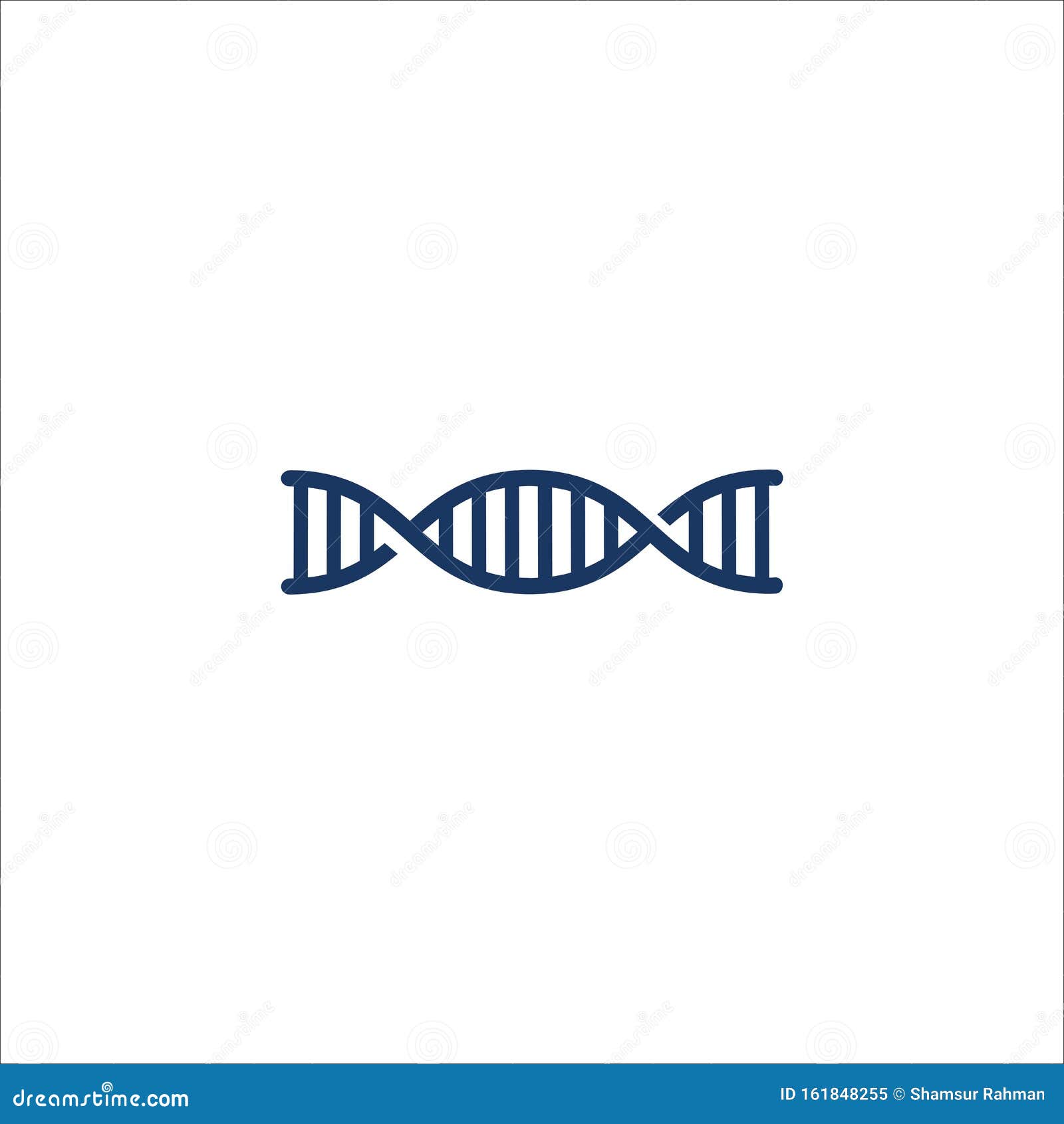 DNA Helix Logo Template. Genetics Vector Design. Biological ...