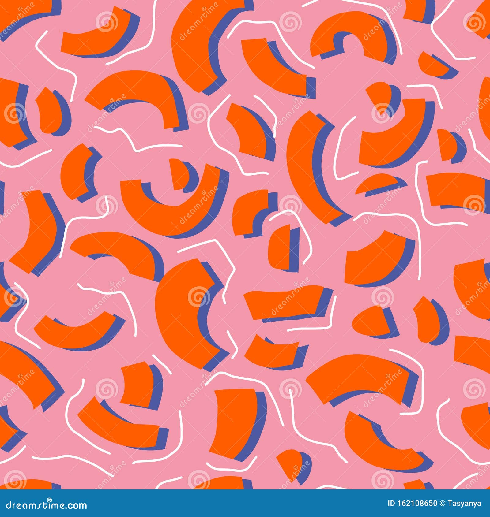 Colorful Trendy Contemporary Abstract Pattern Stock Vector ...