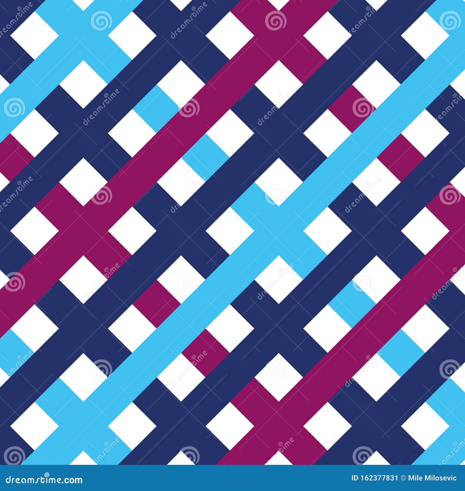 Striped Seamless Pattern. Colorful Bold Line Vector Background Stock ...