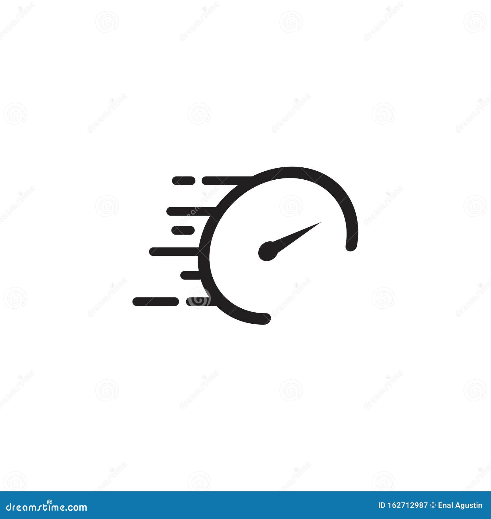 Speedometer Icon Logo Design Vector Template Stock Vector ...