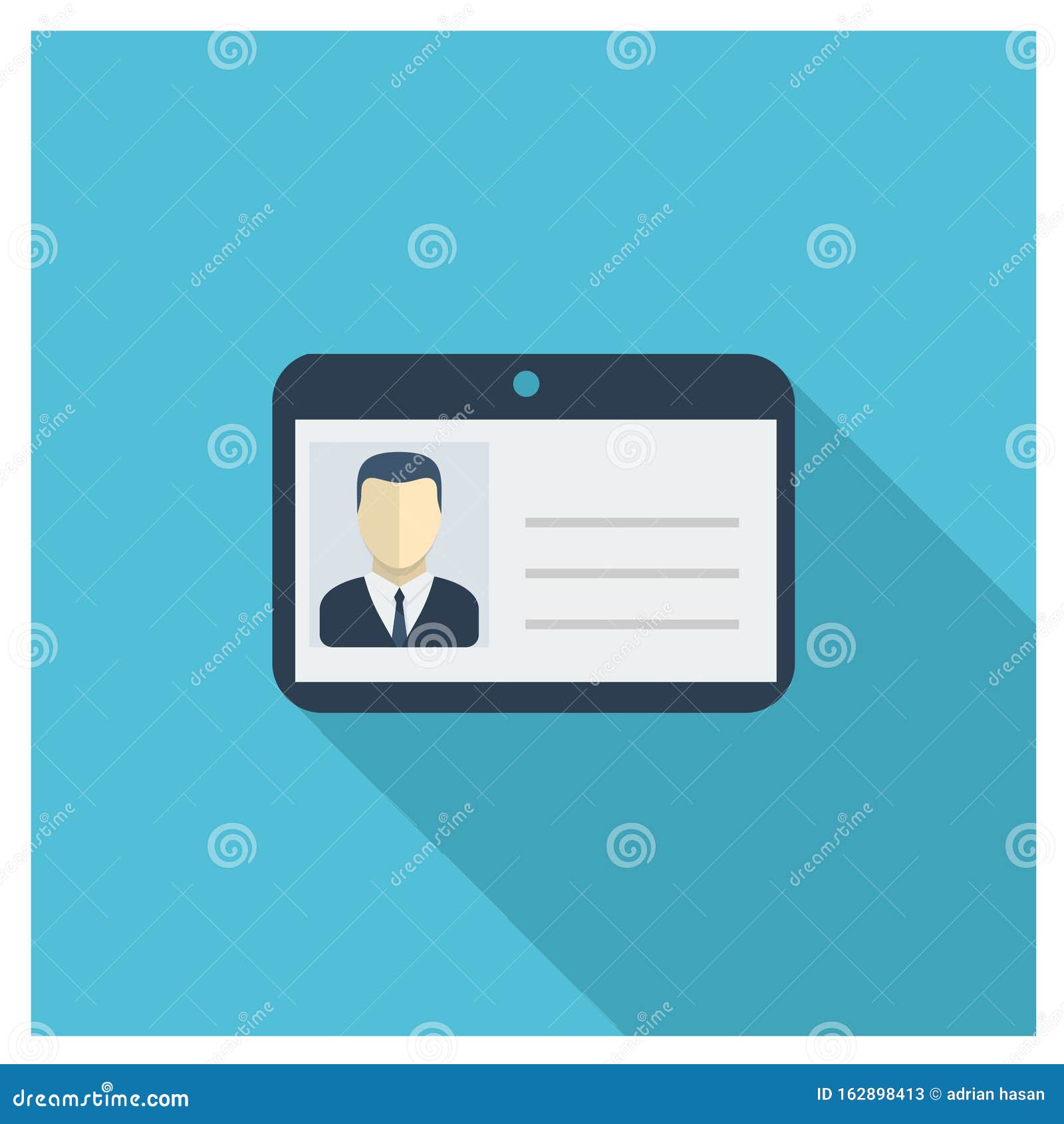 ID Tags Simpel Modern Flat Icons Vector Collection of Business Stock ...