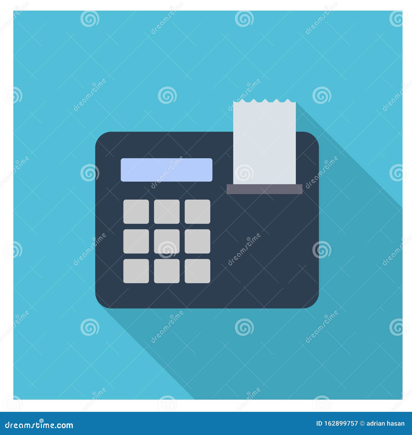 Billing Machine Simpel Modern Flat Icons Vector Collection of Business ...